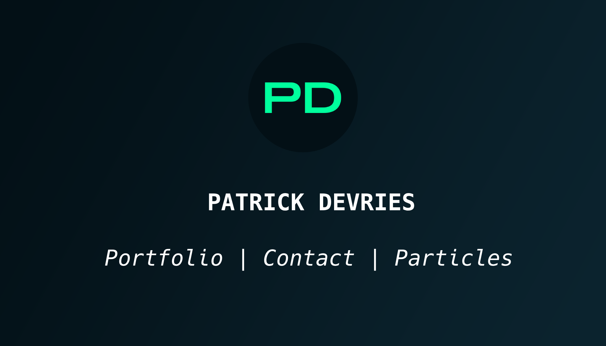 Patrick DeVries